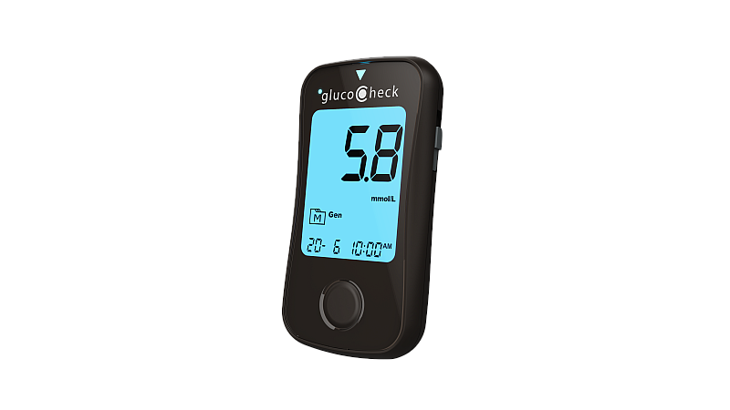 Glucocheck EVOLVE Glucose Monitor (Bluetooth) from Homemed™
