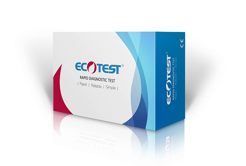 Ecotest 6-Panel Saliva Midstream Multi-Drug 25's from Homemed™